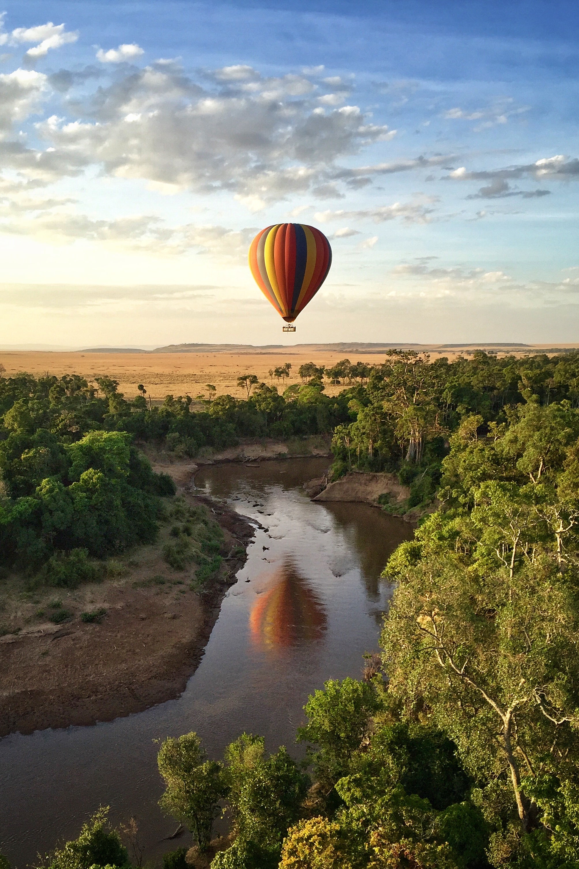 A hot air balloon ride in the Masai Mara | Governor's Camp